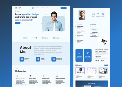 Portfolio Website Design Behance