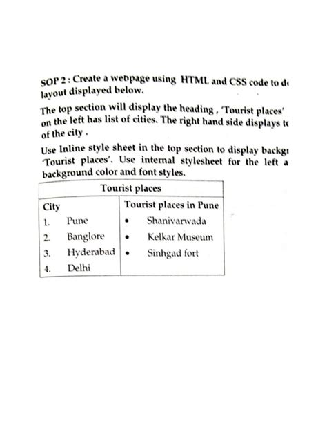 sop 2 question and coding pdf