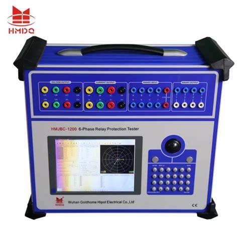 6 Phase Secondary Current Injection Relay Test Kit Relay Test Set And Relay Tester
