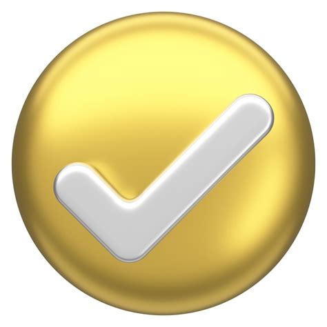 Premium Photo 3d Checkbox Check Mark 3d Illustration