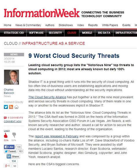 Cloud Computing Security Threats IT SECURITY FOR MANAGERS AND EXECUTIVES