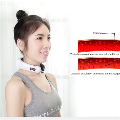Electric Massager Pulse Shoulder Neck Massager Therapy Vertebra