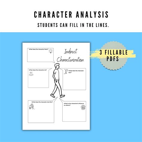 Character Analysis Graphic Organizer