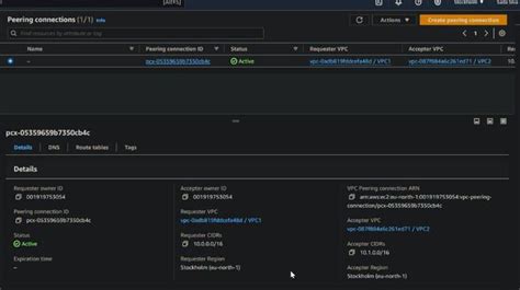 How To Create Aws Vpc Peering Using Terraform Geeksforgeeks