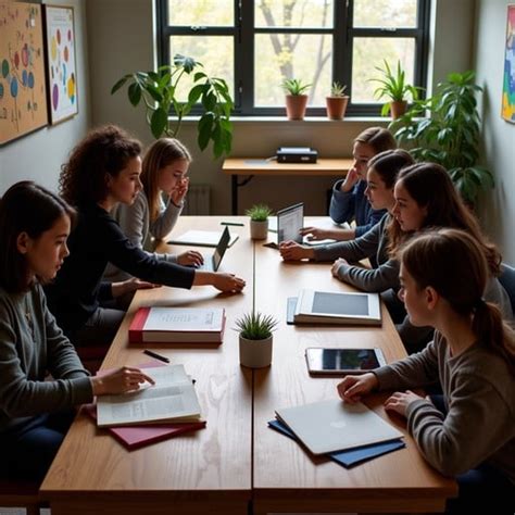 Free Collaborative Learning Environment Image Download At Stockcake