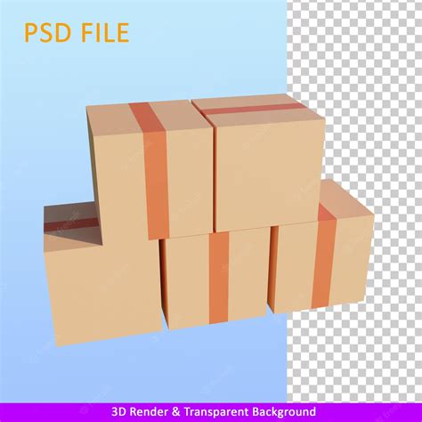 Premium Psd 3d Render Illustration Packages