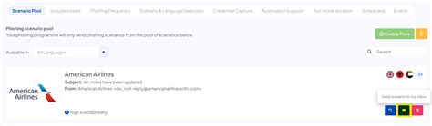 Send A Test Phishing Email