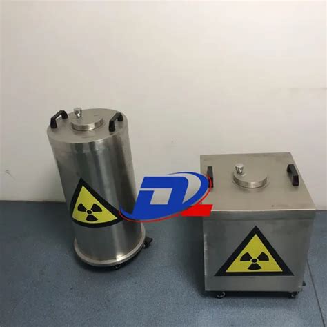 Medical Radiation Protection Radioisotope Metals Lead Containers Radioactive Source Storage Box