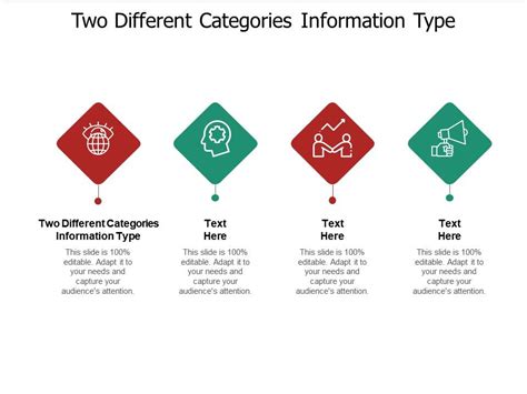 Two Different Categories Information Type Ppt Powerpoint Presentation