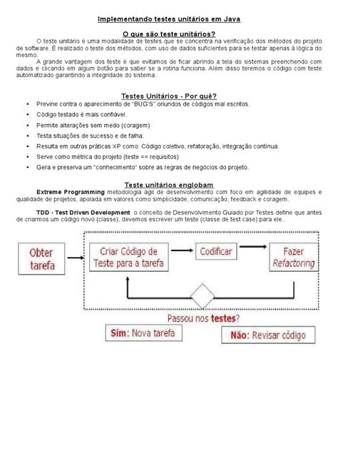 Implementando Estesunitáriosemjava Pdf Spring Framework