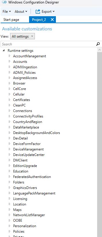 microsoft intune where is defender csp in windows configuration