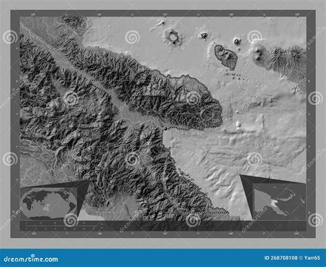 Morobe Papua New Guinea Bilevel Capital Stock Illustration
