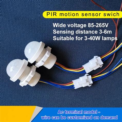 2023 Infrared Human Induction Lamp Switch Light Infrared Sensing Probe Hot Human Body Sensor