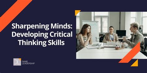 Dame Leadership On Linkedin Sharpening Minds Developing Critical