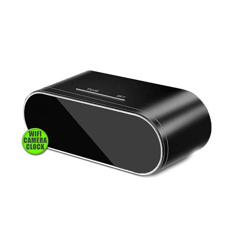 WiFi Camera Clock for Smartphones, 24/7 Monitoring