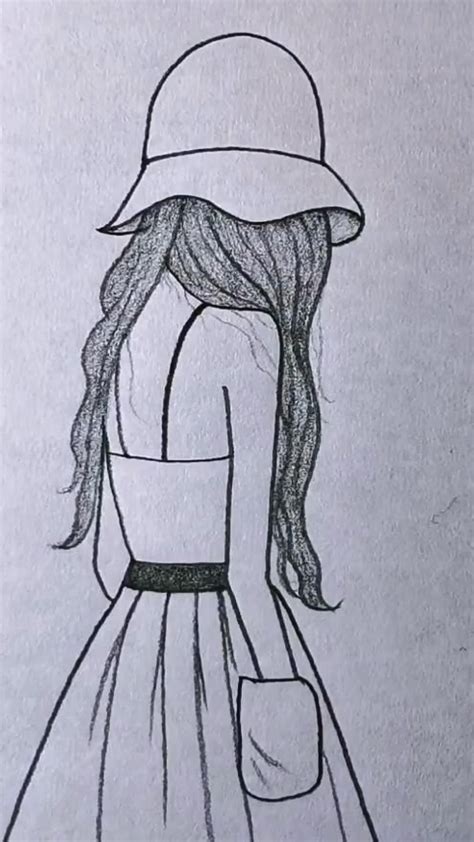 How To Draw A Ponytail Really Easy Drawing Tutorial Artofit