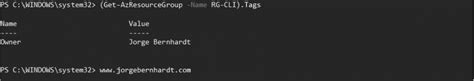 Tag Azure Resources Using Az PowerShell Cmdlets Jorge Bernhardt