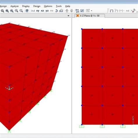 3d And 2d Finite Element Models Download Scientific Diagram