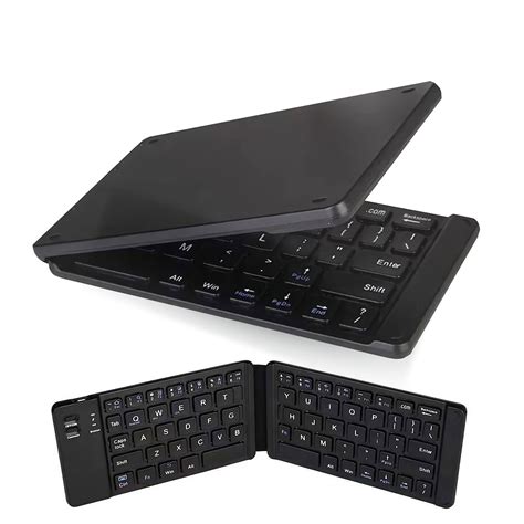 Samsers Foldable Bluetooth Keyboard With Touchpad And Stand Wireless Rechargeable Ios Android