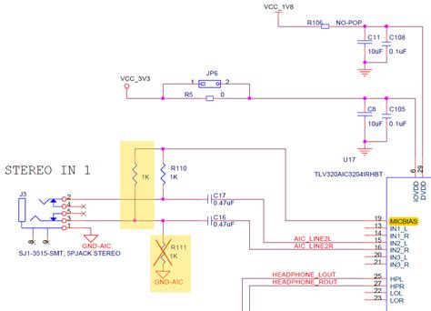 TMDX EZDSP Using L R Stereo Channels For Signal Read And Feedback For Active Noise