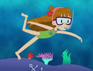 Phineas And Ferb Girls Under The Pool Request By Sb1991 On Deviantart