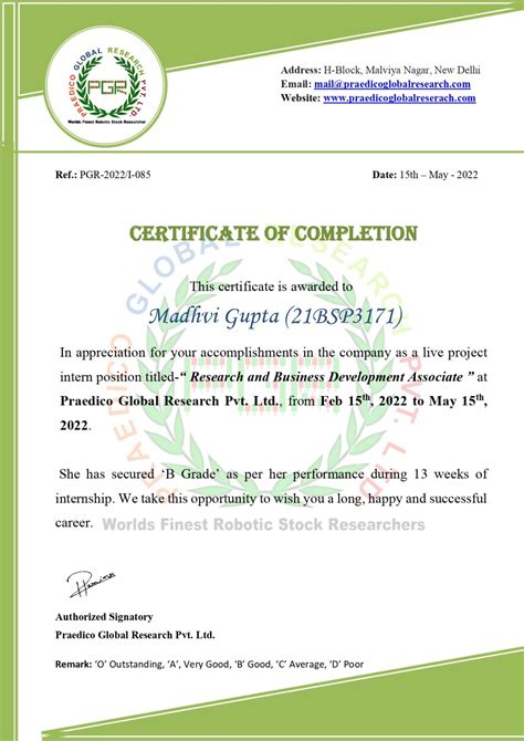 Madhvi Gupta On Linkedin Hii Everyone I Am Pleased To Inform You That I Have Completed My Summer