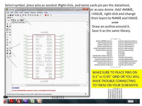 How To Rearrange Pins On An Eagle Schematic General Electronics Arduino Forum