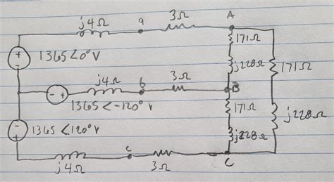 Solved For The Circuit Below Calculate The Average Power