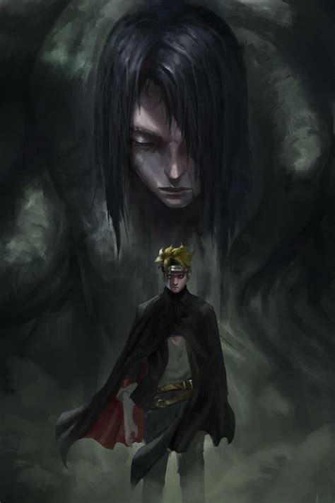 Boruto And His Master By Nearo2501 R Boruto
