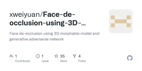Github Xweiyuan Face De Occlusion Using 3d Morphable Model And