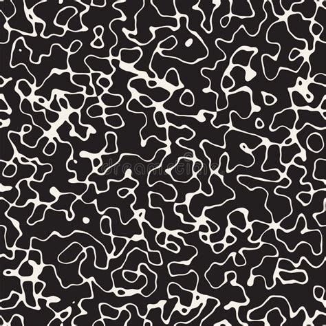 Noise Grunge Abstract Texture Vector Seamless Black And White Pattern