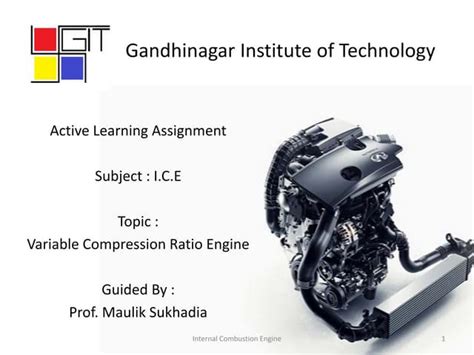 Variable Compression Ratio Engine Pdf