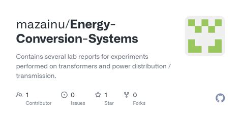 Github Mazainuenergy Conversion Systems Contains Several Lab