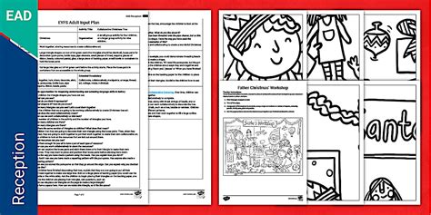 Eyfs Collaborative Christmas Tree Adult Input Plan And Pack