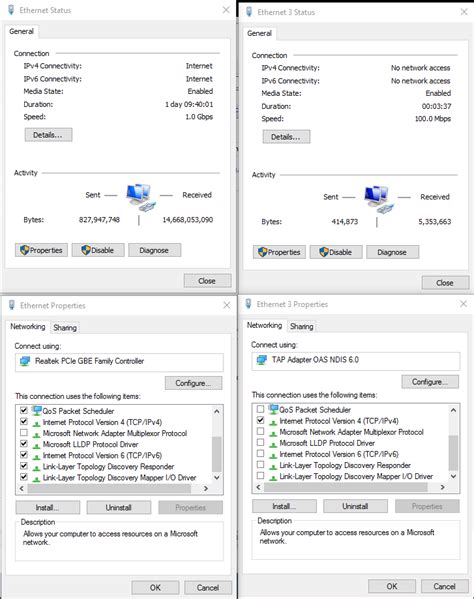 Windows Connecting To A Openvpn Connect Server Breaks Ipv6 Server Fault