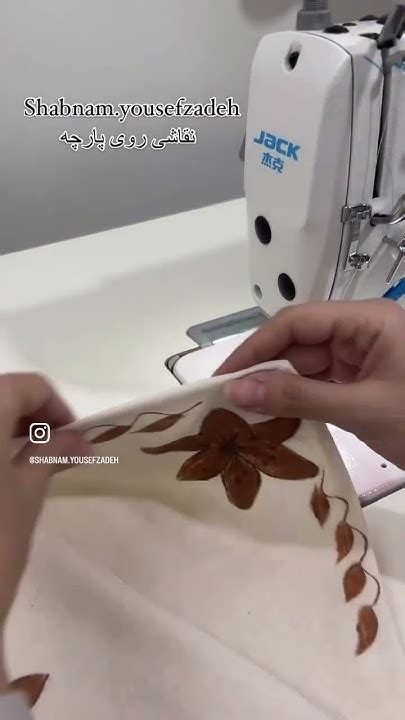 دوخت رومیزی ساده برای نقاشی روی پارچه Youtube