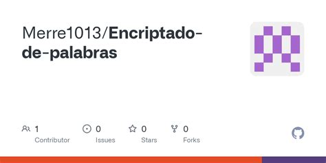 Github Merre1013encriptado De Palabras