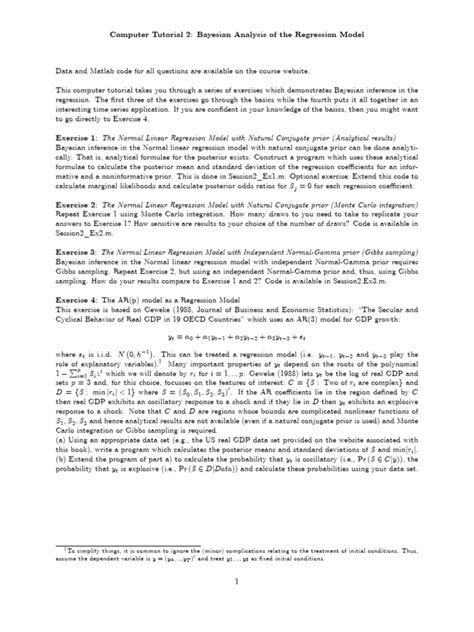 Computertutorial2 Pdf Regression Analysis Statistical Inference