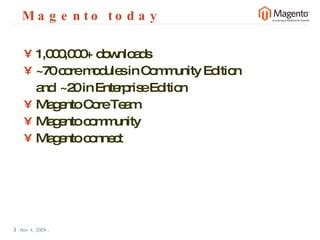 Magento A Zend Framework Application PPT