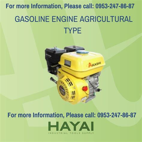 Gasoline Engine Agricultural Type Commercial And Industrial