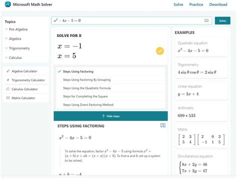 Microsoft Adds Its Nifty Math Solver To Microsoft Edge Pcworld