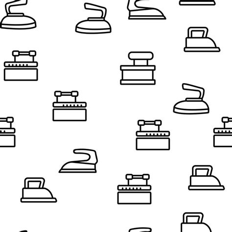 Iron Electrical Tool Vector Seamless Pattern 10042784 Vector Art At Vecteezy
