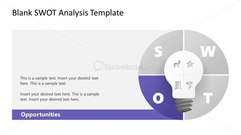 Opportunities Slide SWOT Analysis PPT Template SlideModel