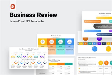 Business Review Powerpoint Presentation Template Nulivo Market