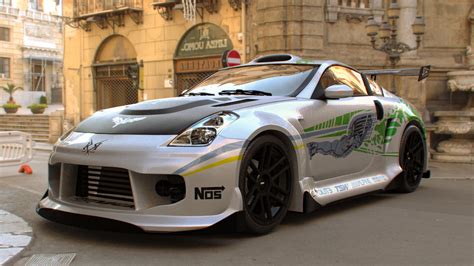 3d Tuning Nissan 350z On Behance