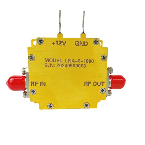 DB GHz Low Noise Amplifier For Signal Interception And Processing In Electronic Warfare