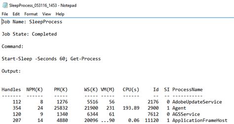 Powershell Getting Started Jobs — The Ginger Ninja