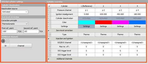 Engine Settings Combustion Engine Analysis Machinery Diagnostics Modules Setup