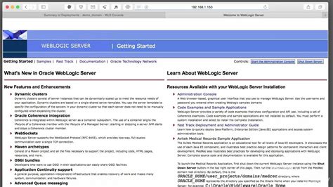 Oracle Weblogic 12c For Administrators 019 Lab 7 Application Deployment