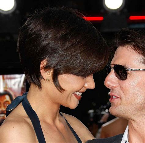 Katie Holmes Bob With Bangs